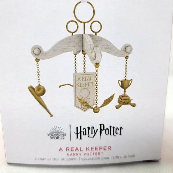Hallmark | Holiday | Hallmark Ornament 223 Harry Potter A Real Keeper ...